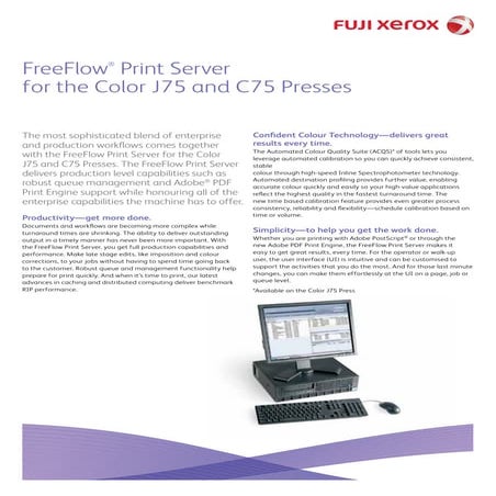 Color J75 server | PDF