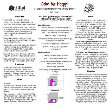 Color Me Happy Poster | PPT