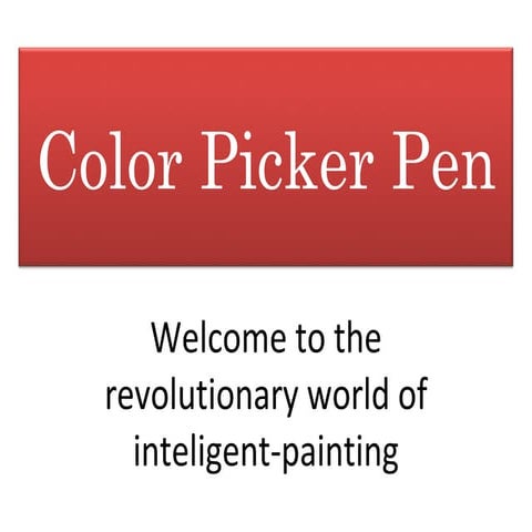 Color pickerpen | PPT
