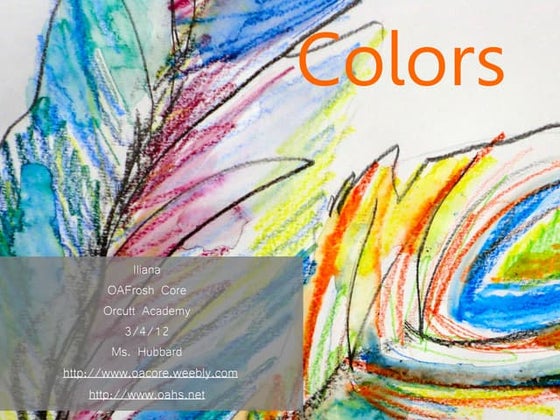 The color wheel | PPT