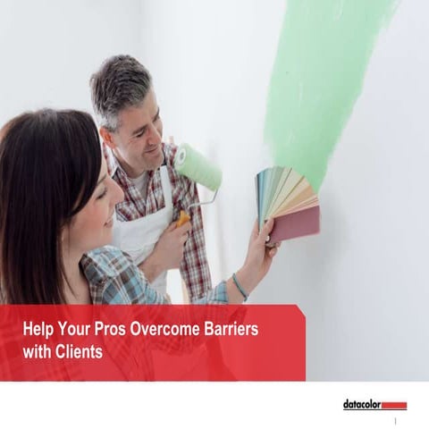 Helping your pros overcome color selection barrier | PPT