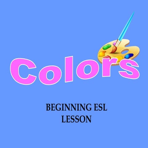 colors-esl-powerpoint.ppt