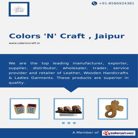Colors n-craft-jaipur | PDF | Woodworking | Arts and Crafts