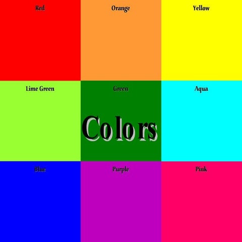 Colors | PPT