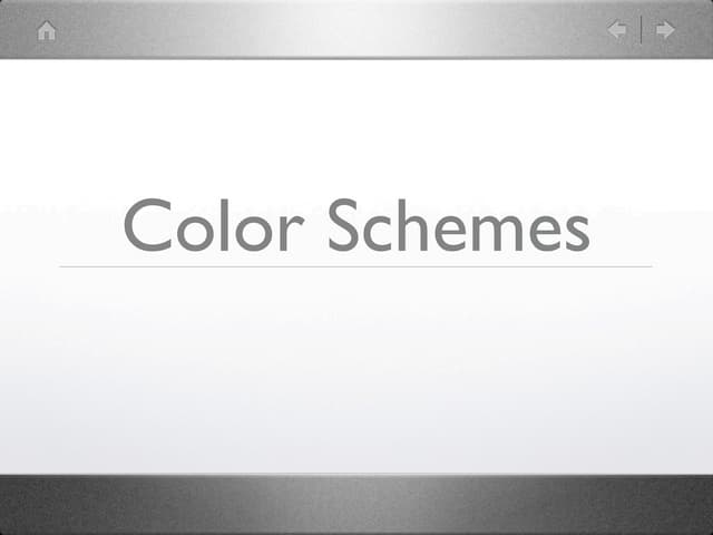 The color wheel | PPT