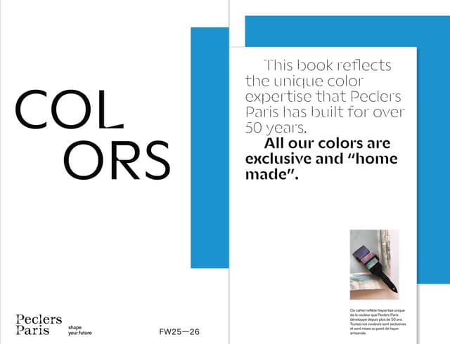 Fall Winter 26-27 Colors Trend Book Peclers Paris | PDF