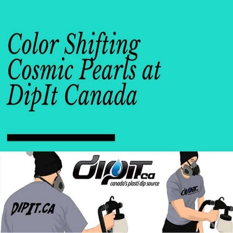 Selection of Pearlizer Aerosol Cans at DipIt | PDF