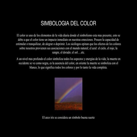 Color simbolo | PPT