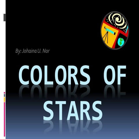 Colors of stars 6 | PPTX