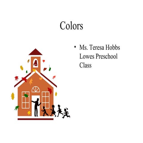 Colors (preschool) | PPT