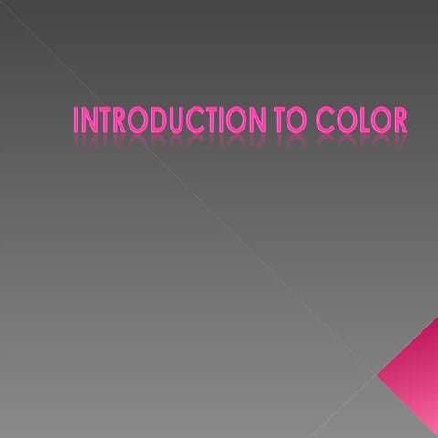Color theory | PPT