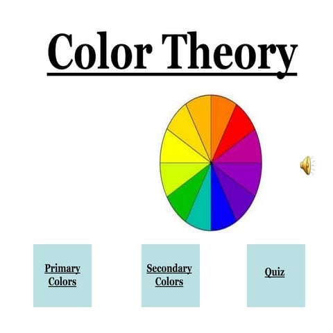 Color theory ppt final | PPTX