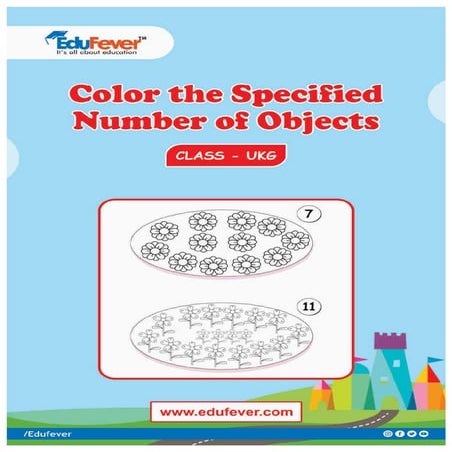 Color the specified number of objects page 0001 (1) | PDF | Parenting ...