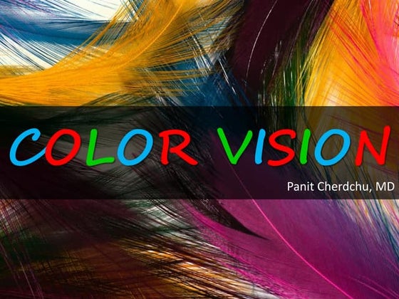 Colour vision test | PPTX | Eye and Vision Conditions | Diseases and ...