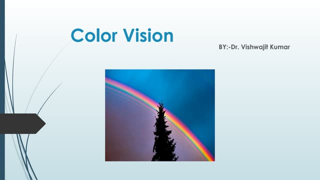 Colour vision | PPT