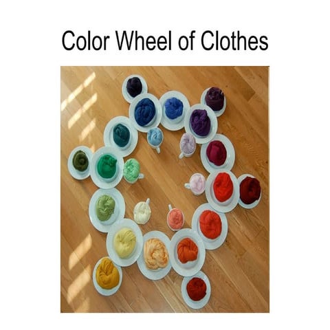 Color wheel of clothes | PPT