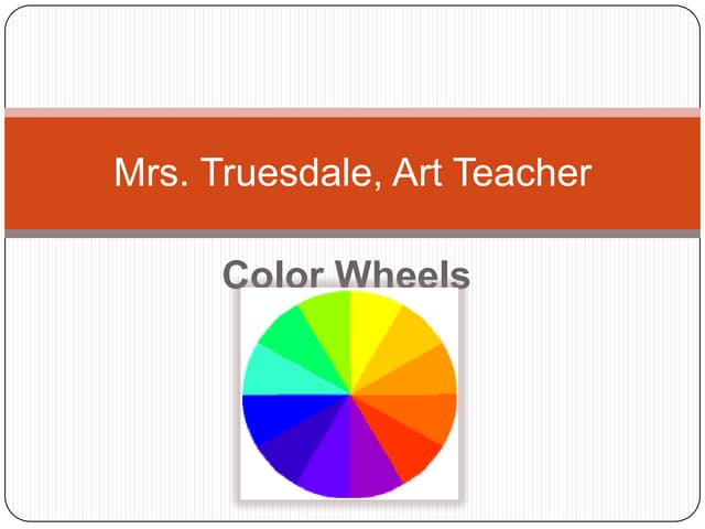 The color wheel | PPT