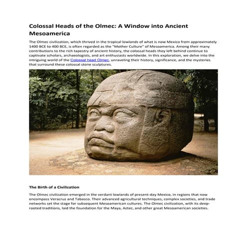 Colossal Heads of the Olmec.pdf