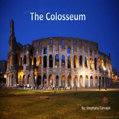 Colosseum pp | PPT