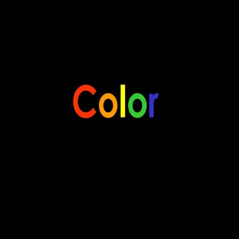 Colour | PPT