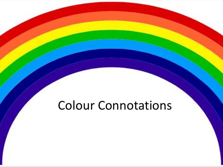 Colour connotations