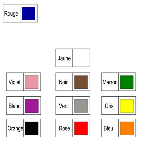 Colour dominoes | PPT