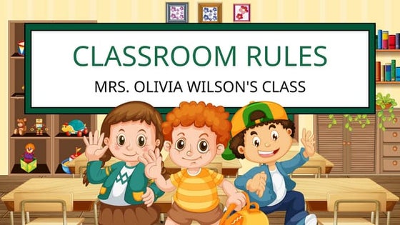CLASSROOM RULES (ELEM) PowerPoint Presentation | PPTX