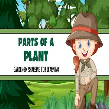 Topic: Parts of a plant for the 4th grades | PPTX