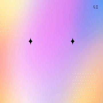 download template aesthetic colourfull | PPTX