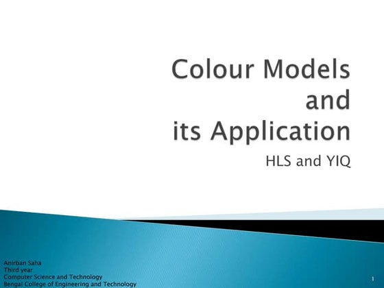 Color Image Processing | PPTX | Photo Editing Software | Computer ...