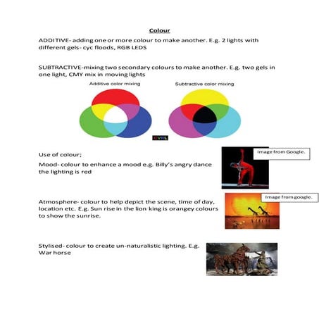 Colour | DOCX