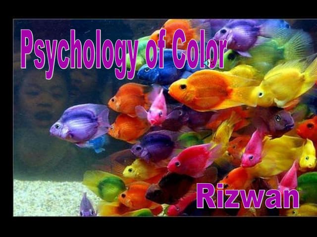 Psychology of colors | PPTX