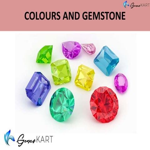 Colours and gemstone | PPTX