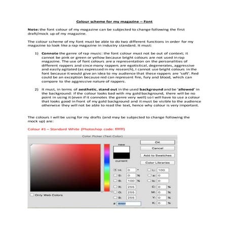 Analysis of an Existing Magazine Double-Page Spread #2 | DOCX