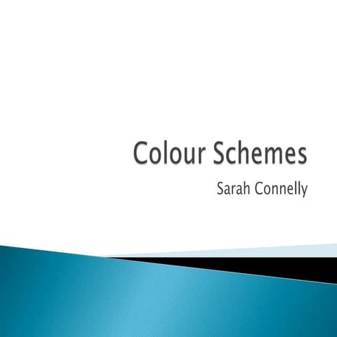 Colour schemes | PPTX