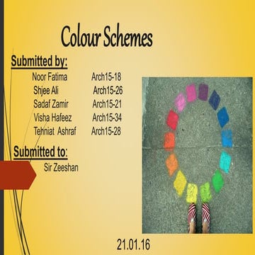 Colour scheming | PPT