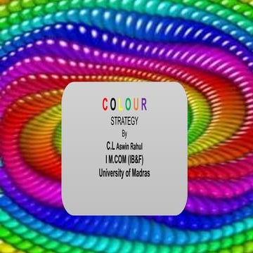 COLOUR STRATEGY | PPTX