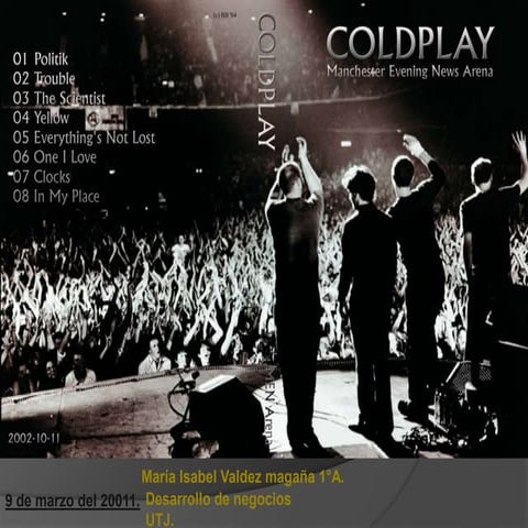 Presentación (coldplay) | PPTX