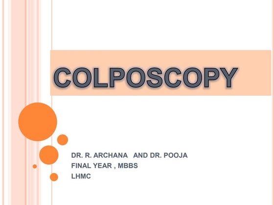 Colposcopy | PPT