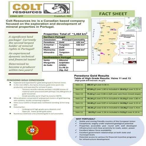 Colt resources