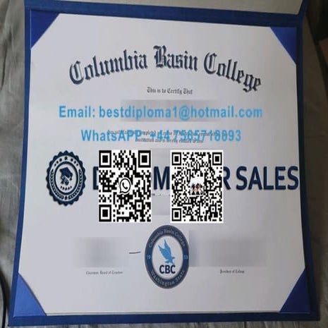 Sell top quality CBC Diploma, Columbia Basin College Diploma | PPT