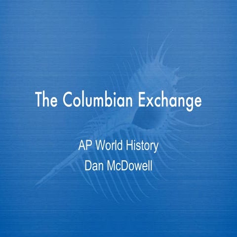 Columbian Exchange | PPT