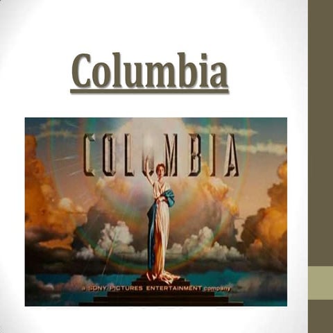 Columbia Pictures Production Presentation | PPTX
