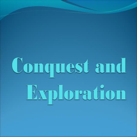 Europe Reasons For Exploration | PPTX