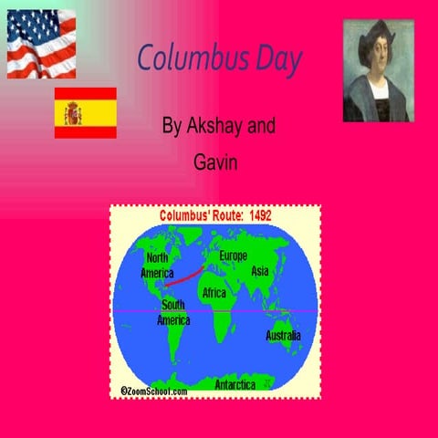 Columbus Day Final | PPT | National & Civic Holidays | Holidays