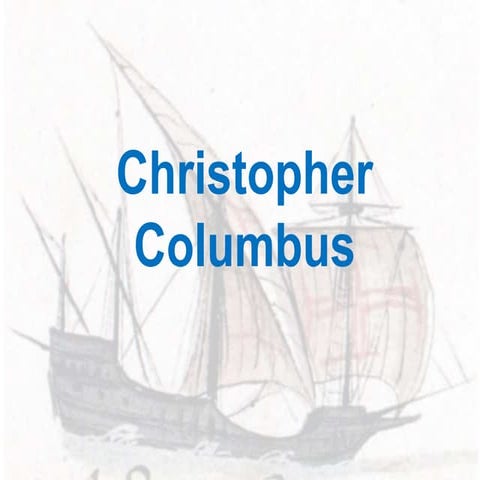 Christopher Columbus | PPT