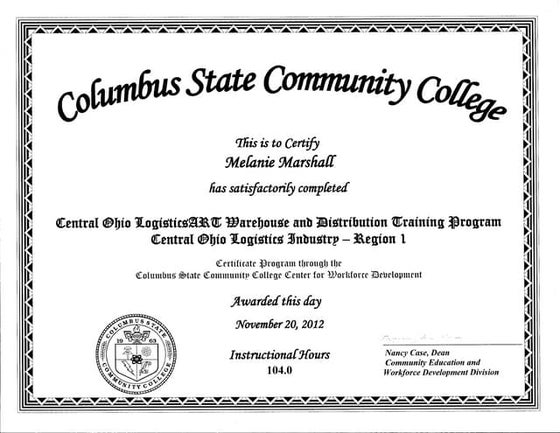 CLA Certified Logistics Associate Certificate | PPT