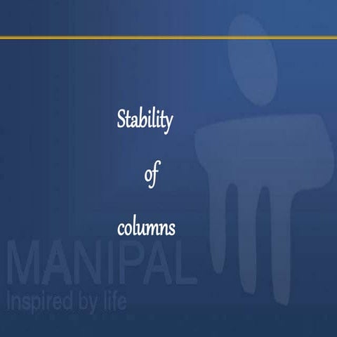 Types of Column loading conditions and Design.ppt