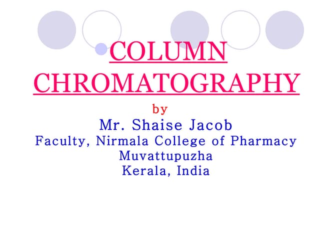 TLC, thin layer chromatography | PPT