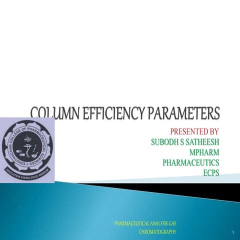 Column efficiency parameters | PPTX